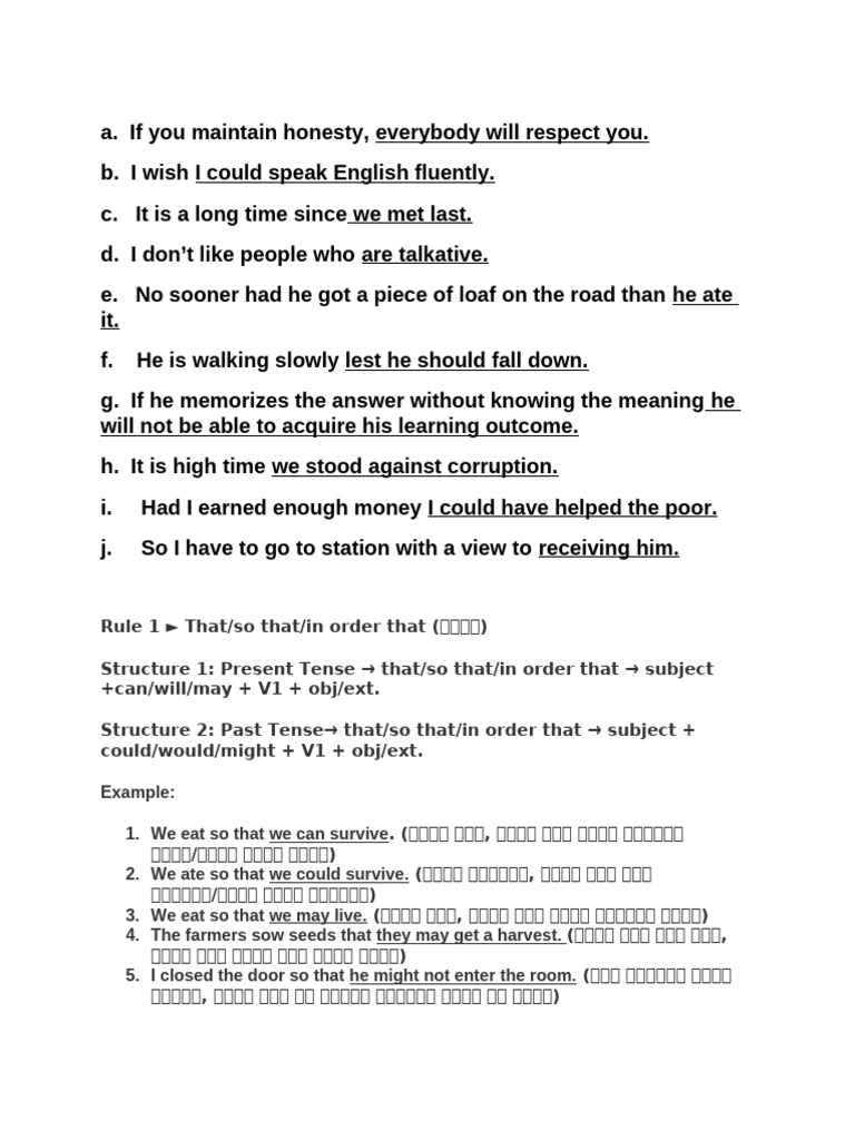 Completing Sentence | PDF