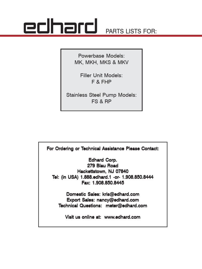 EDHARD-MK PM/KK | PDF