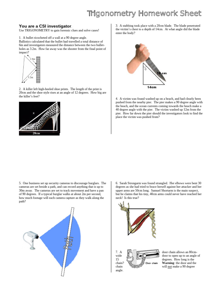 Csi Trigonometry | PDF