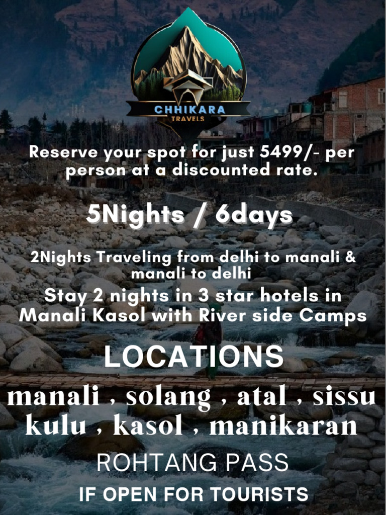 Chhikara Travels Group Tour | PDF