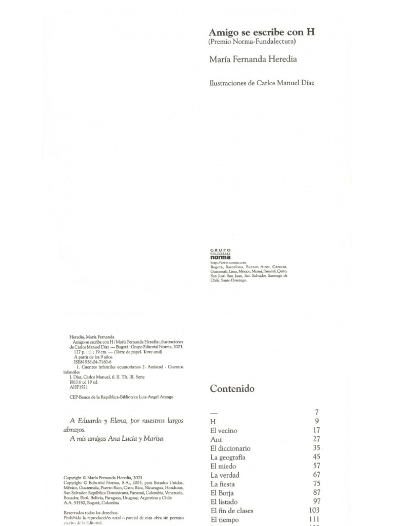 Amigo Se Escribe Con H | PDF