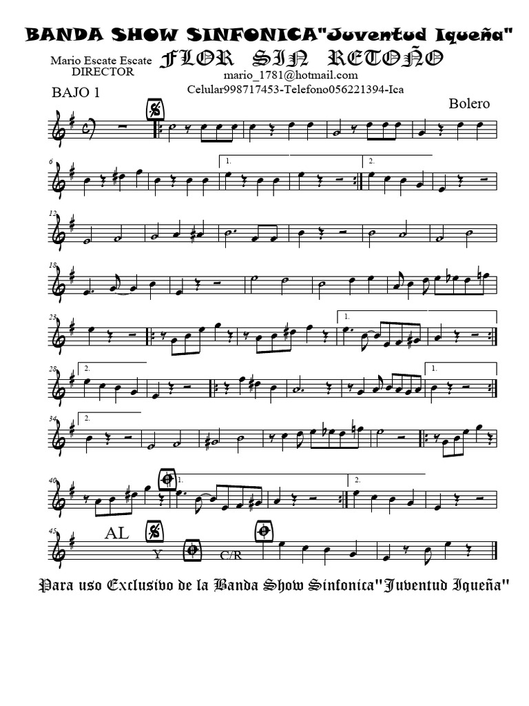 Flor Sin Retoño - Simple | PDF