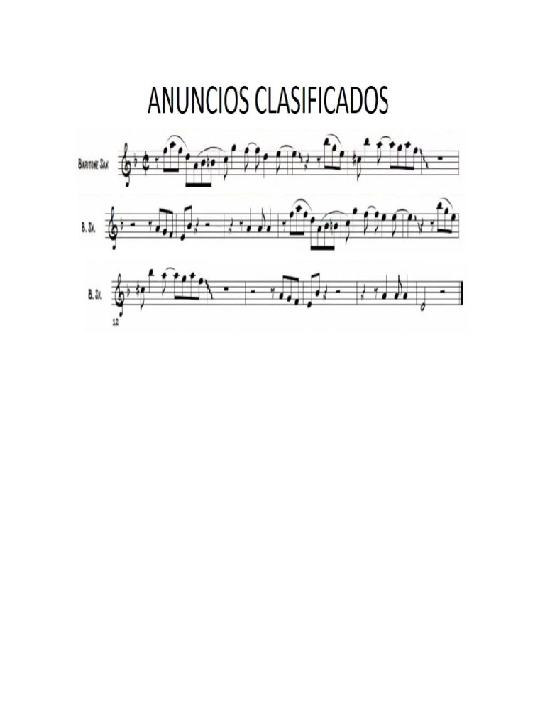 Anuncios Clasificados | PDF