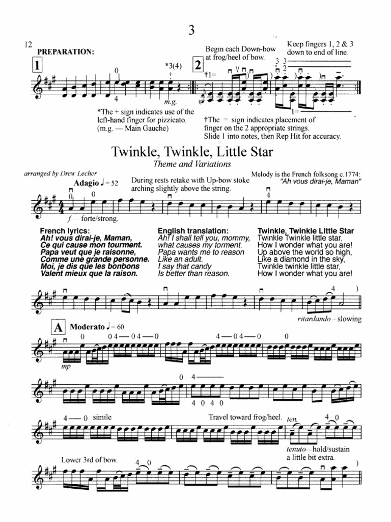 Twinkle Violin | PDF