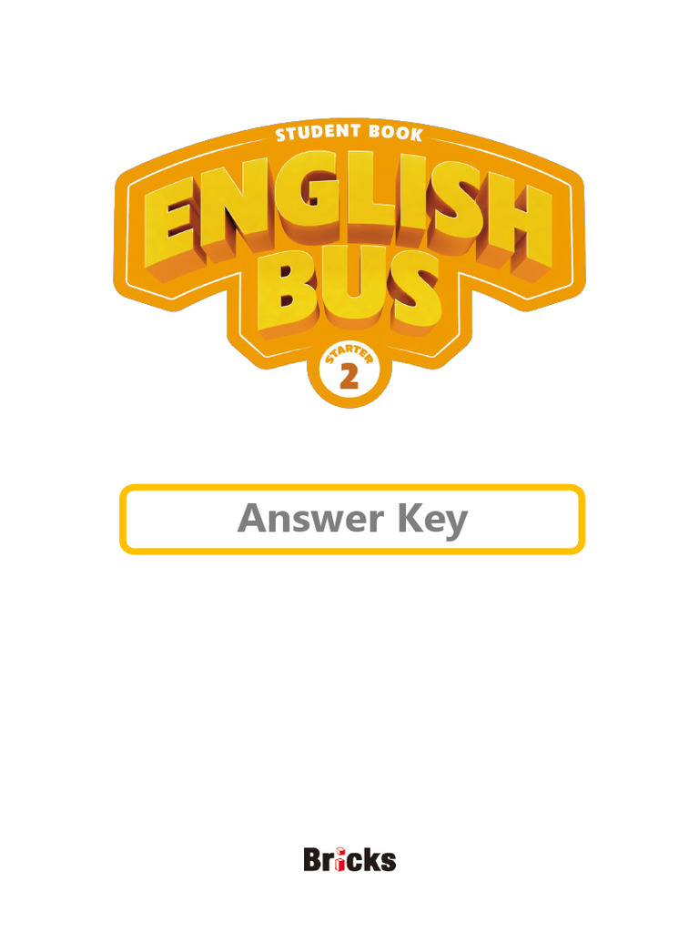 English Bus - Starter - L2 - SB - Answer Key | PDF