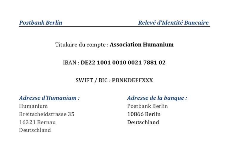 RIB Humanium Allemagne | PDF