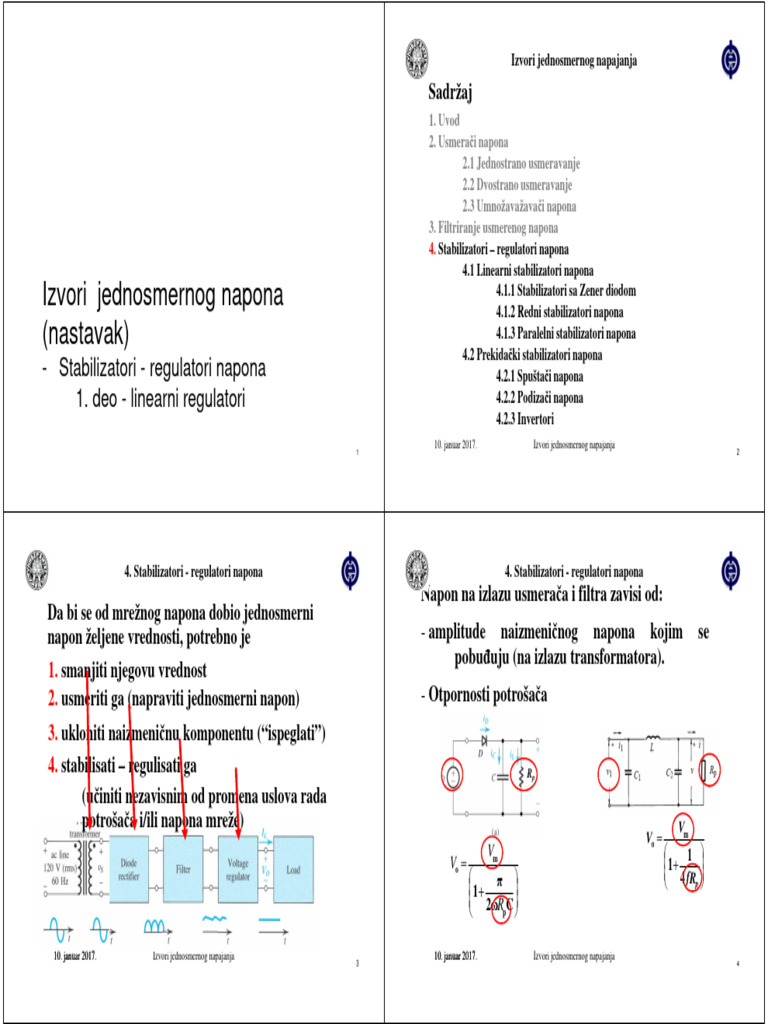 13 Regulatori Napona 1 Od 2 (17) EKM | PDF