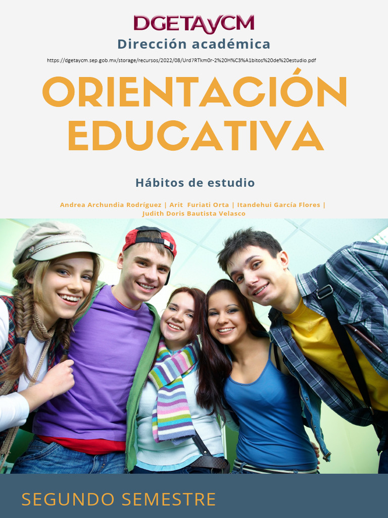 Hábitos de Estudio-DGETAyCM | PDF