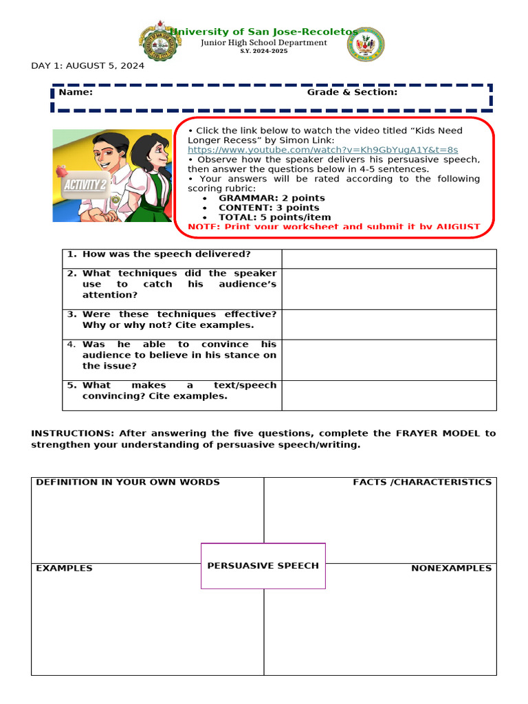 G10 Activity 2 | PDF