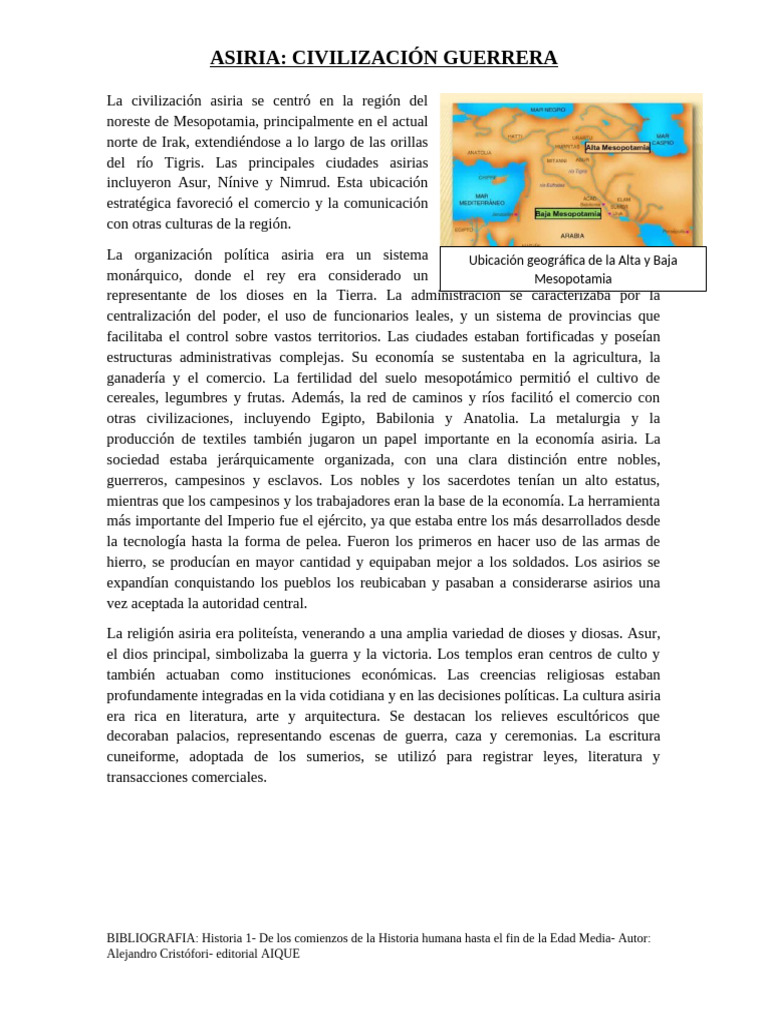 ASIRIOS Segunda Clase Editada Las Actividades | PDF