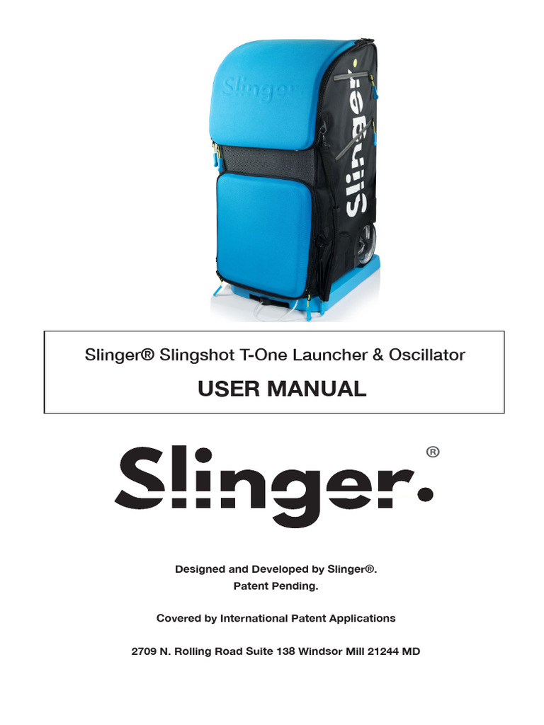 Slinger Tennis Ball Machine | PDF