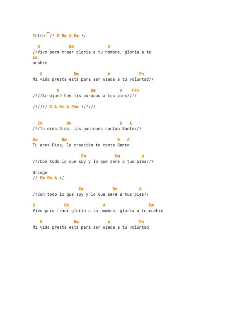 Coronas A Tus Pies | PDF