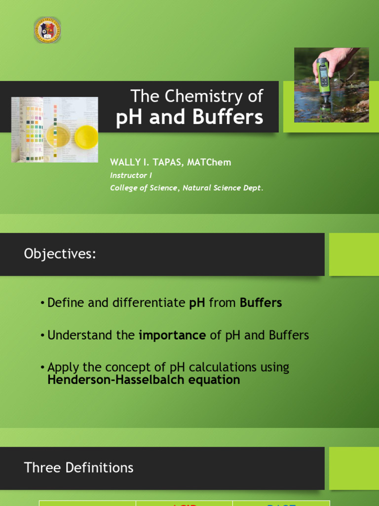 MC2 PH and Buffers | PDF | Buffer Solution | Cooking, Food & Wine