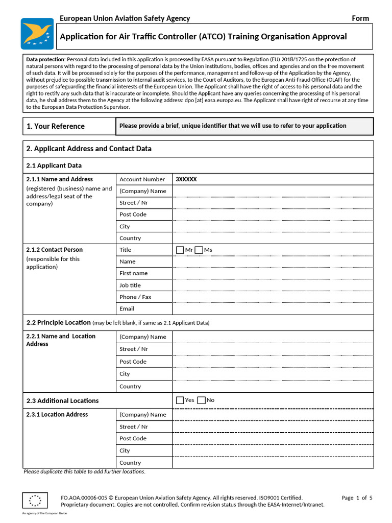 FO - AOA - .00006-005 - Application For Air Traffic Controller (ATCO ...
