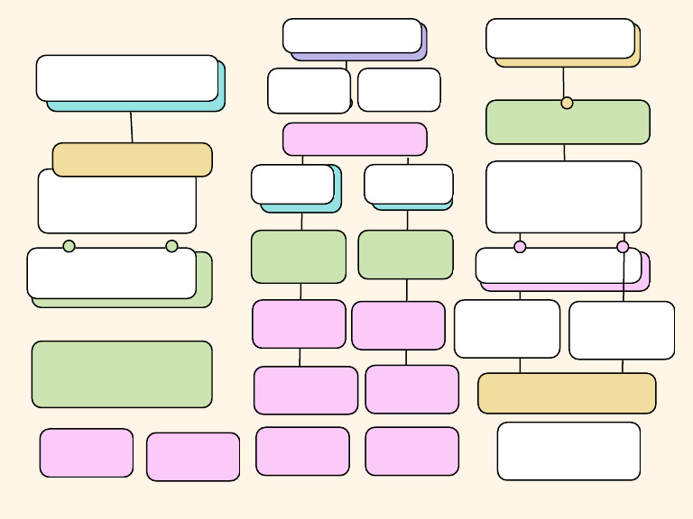 Gráfica Mapa Conceptual Simple Colorido (4) | PDF