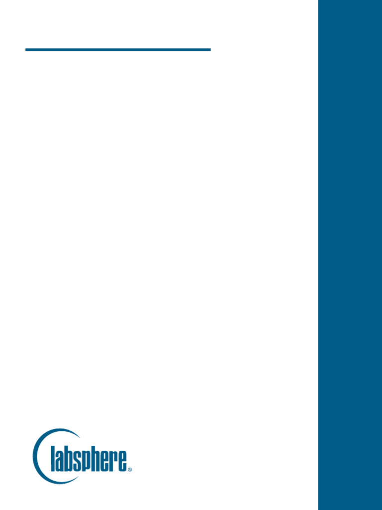 Integrating Sphere Uniform Light Source Applications | PDF | Charge ...