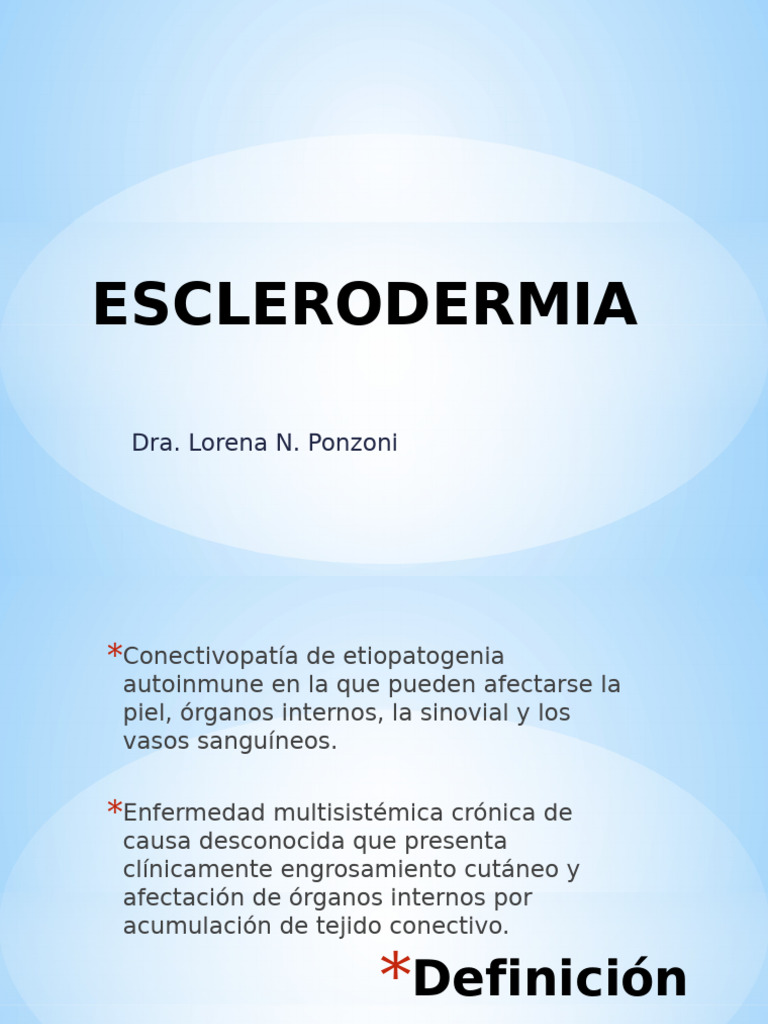 Esclerodermia | PDF