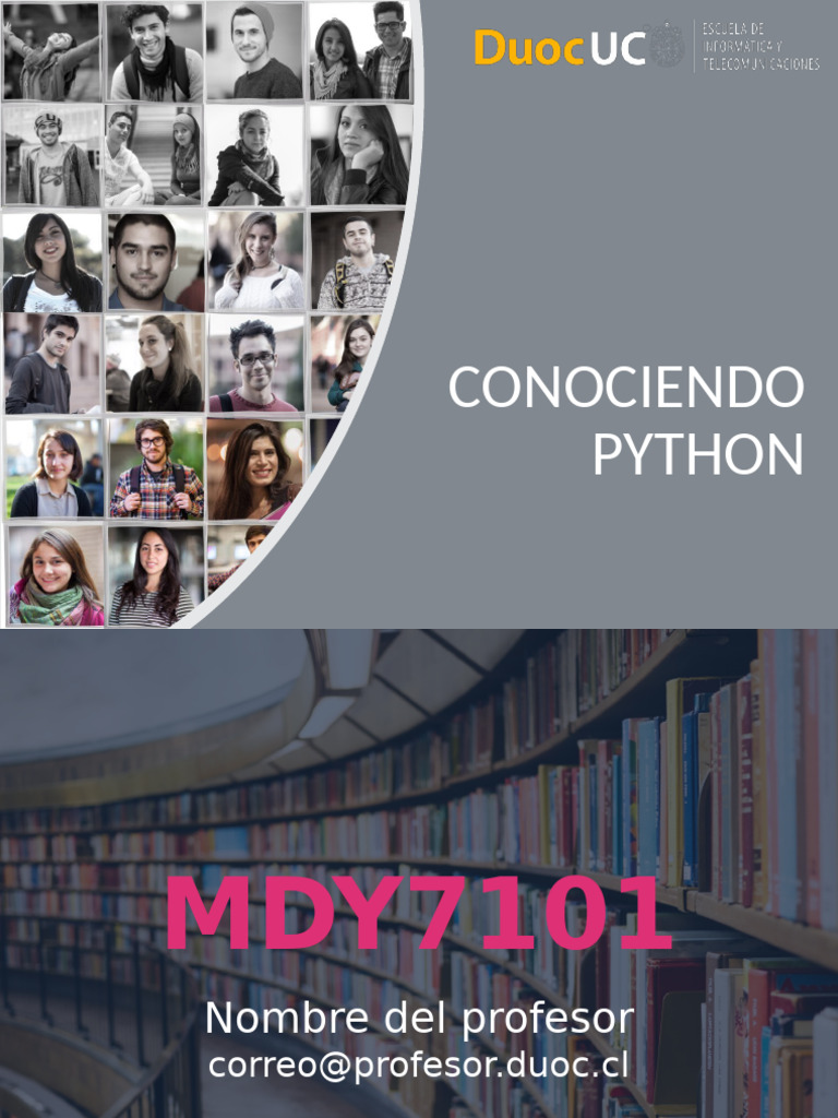 2 1 1 Conociendo Python | PDF