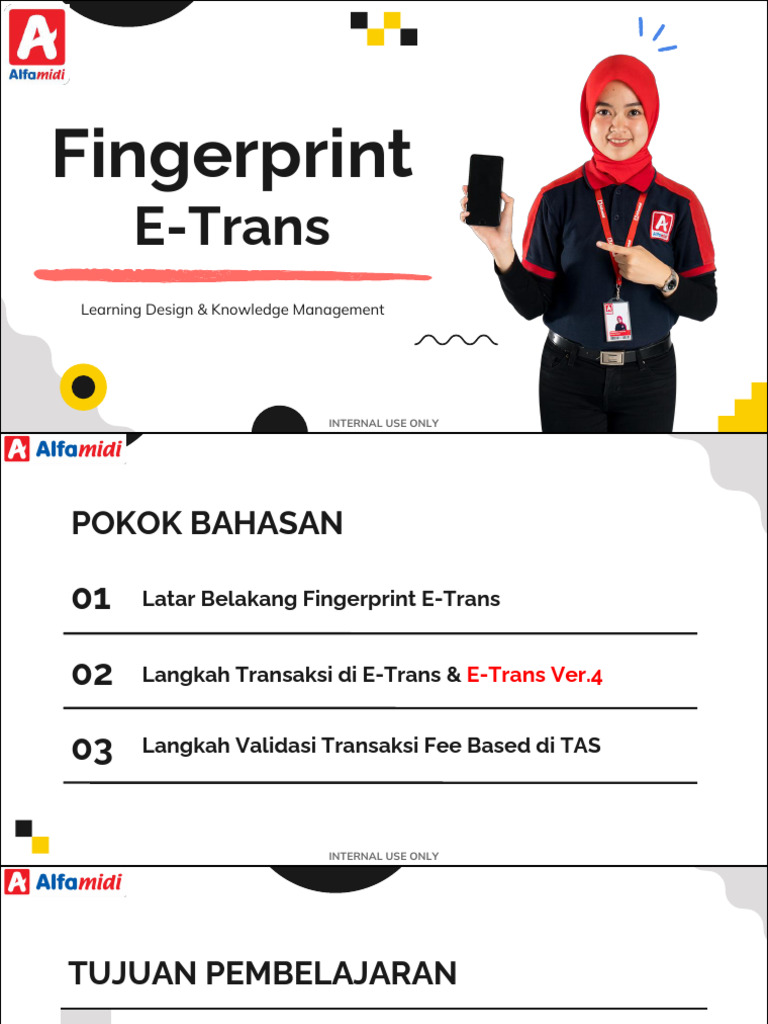 SLIDE - Fingerprint E-Trans | PDF