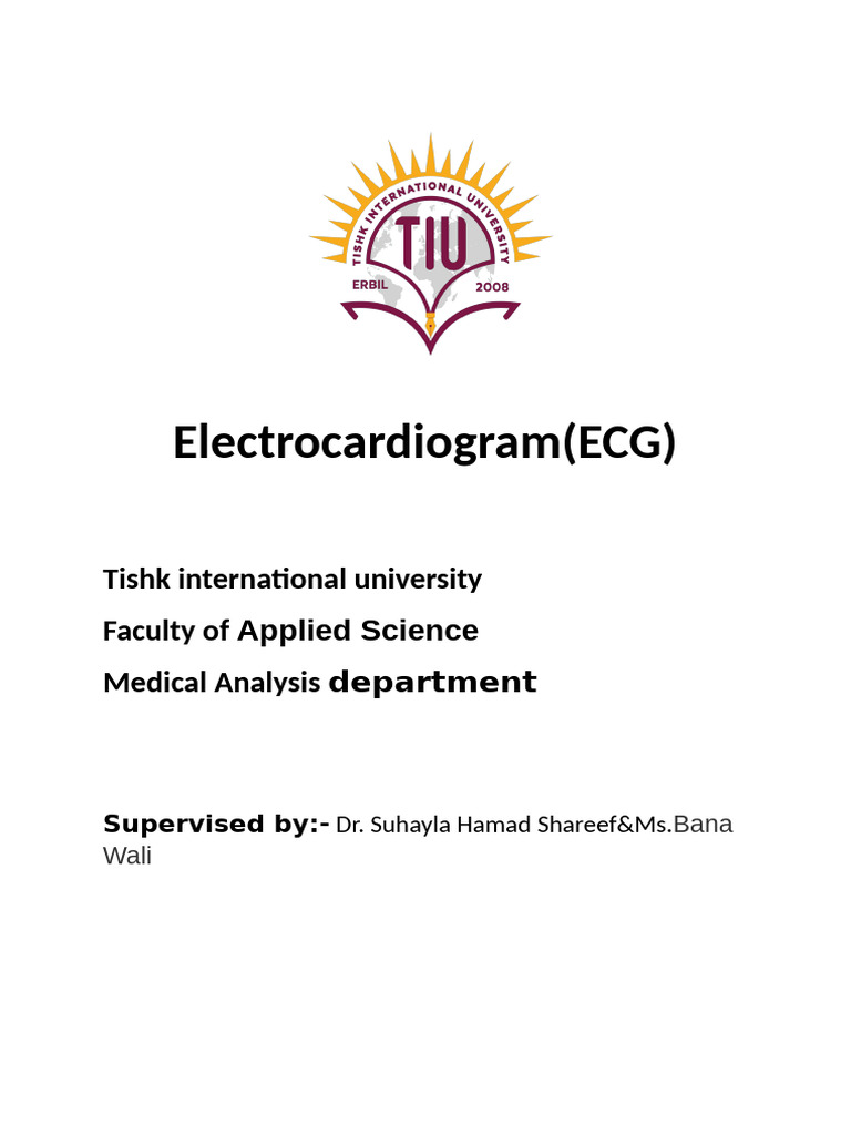 Electrocardiogram (ECG) 2 | PDF