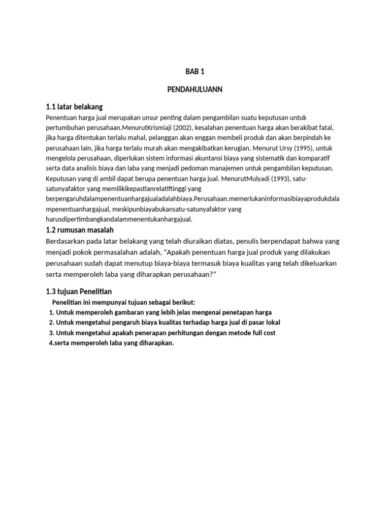 Makalah Prakarya | PDF