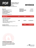 Vietnam Invoice Sample Template | PDF