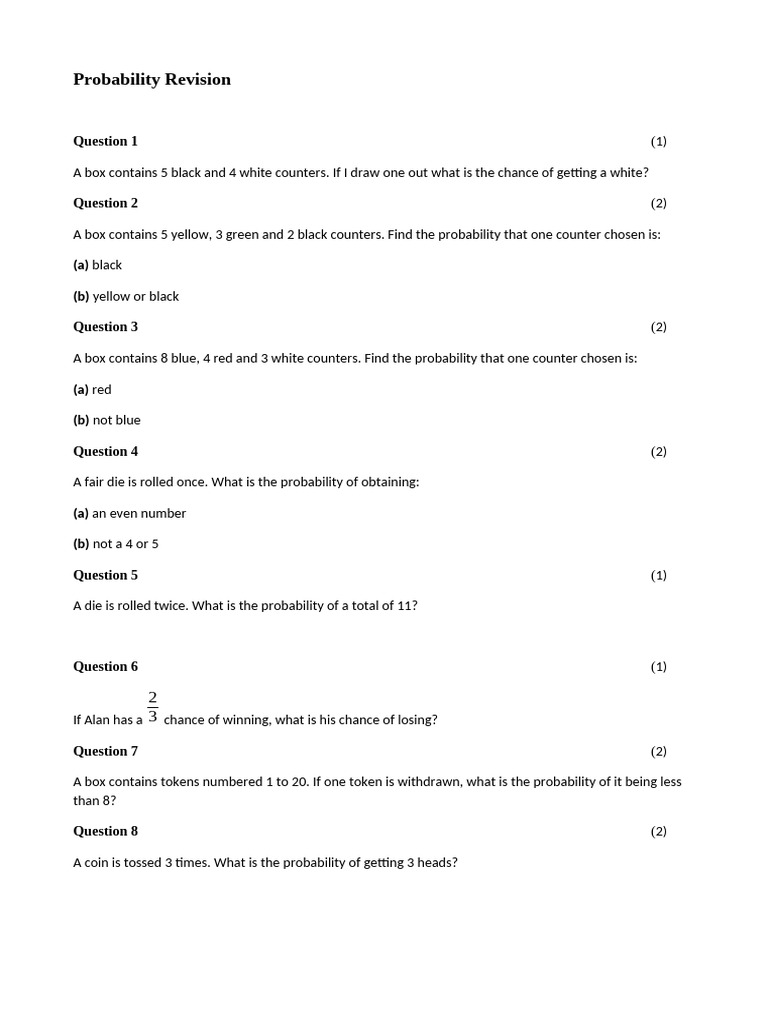 Probability Revision | PDF