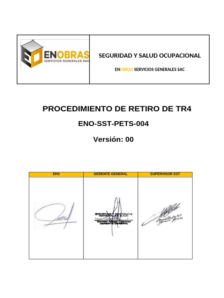 Pets - Desmontaje de TR4 | PDF