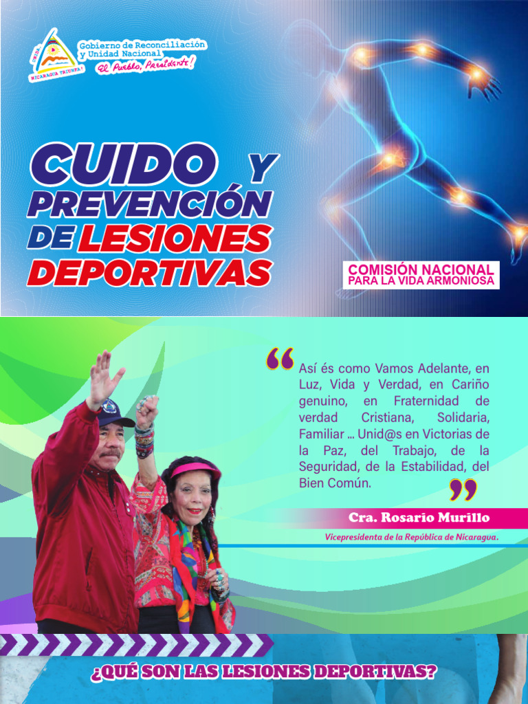 Cartilla Cuido y Prevención de Lesiones Deportivas - 2 | PDF