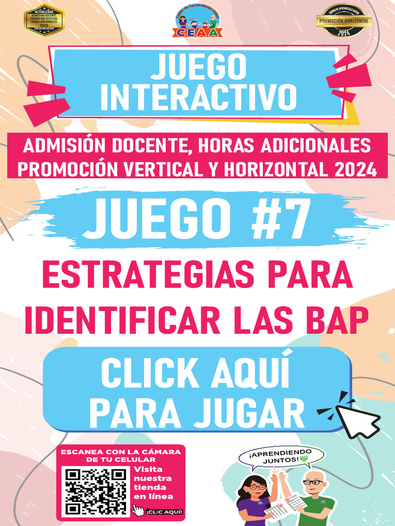 Juego 7 Estrategias para Identificar Las Bap | PDF