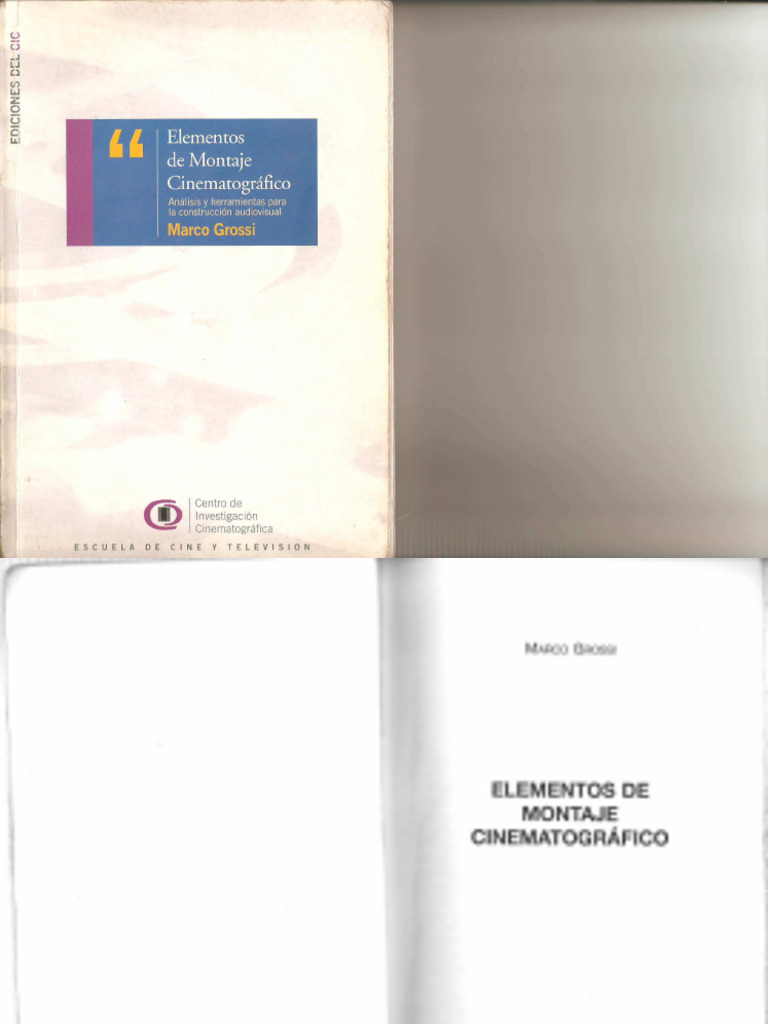 Elementos de Montaje Cinematografico Mar | PDF