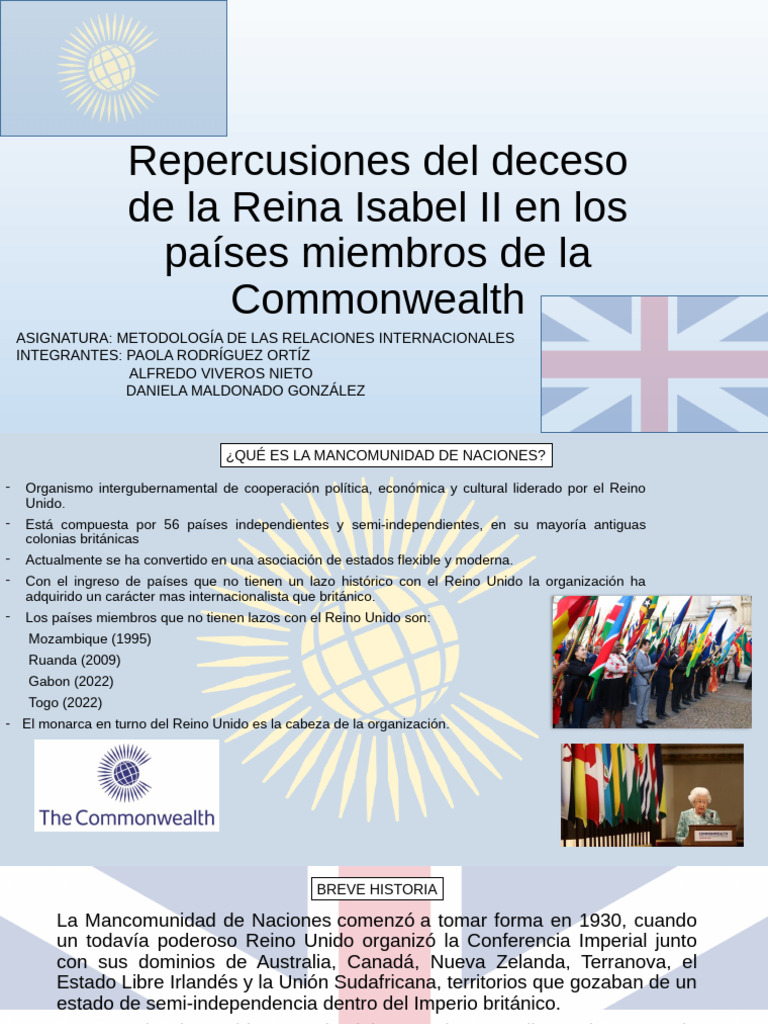 Mancomunidad de Naciones | PDF