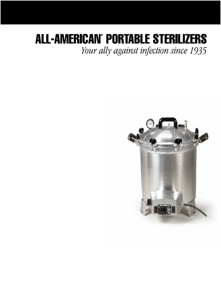 Autoclave All American No. 25X | PDF