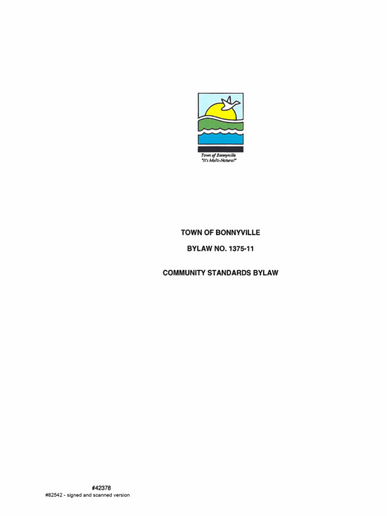 Community Standards Bylaw | PDF