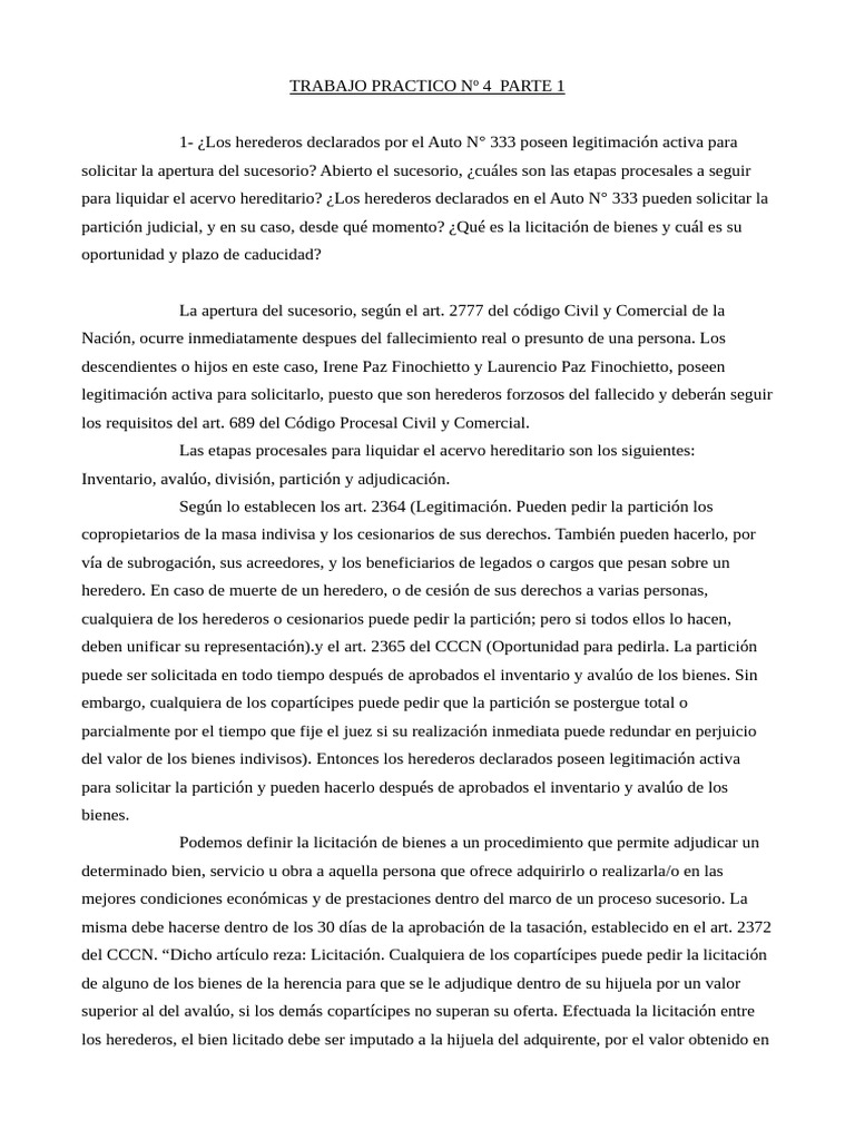 TP4 Sucesiones Parte 1 | PDF