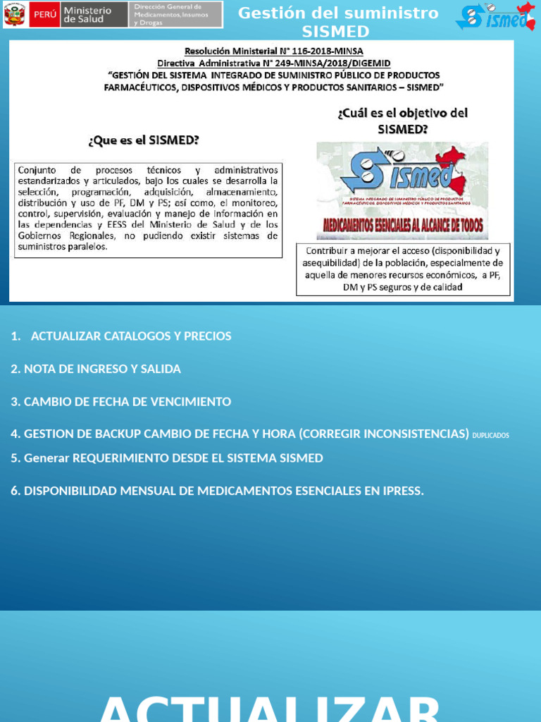 Capacitacion Sismed Mayo 2023 | PDF | Informática