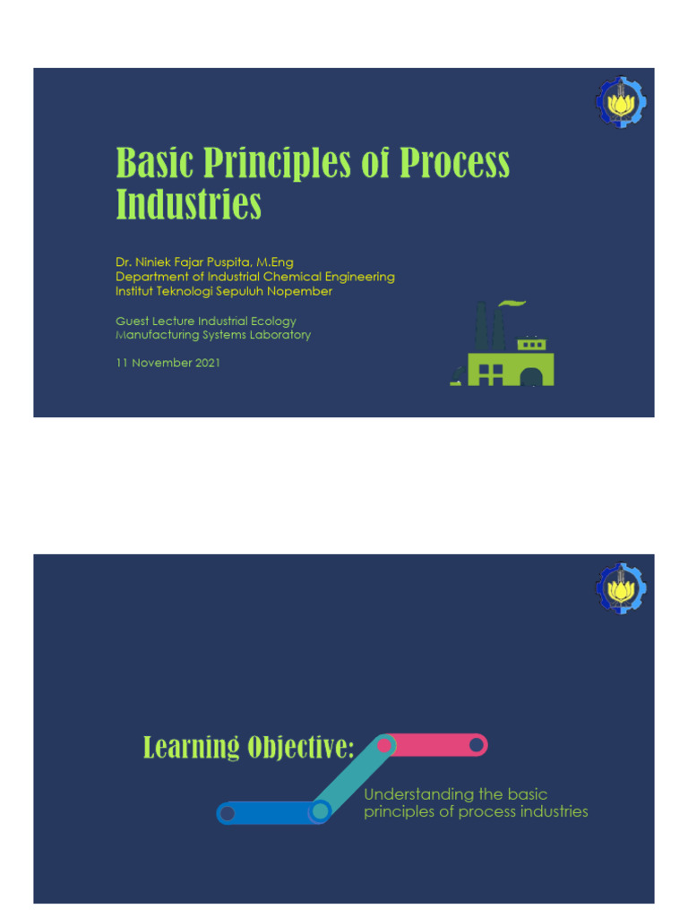 PTKI 2 Process Industry Principles | PDF