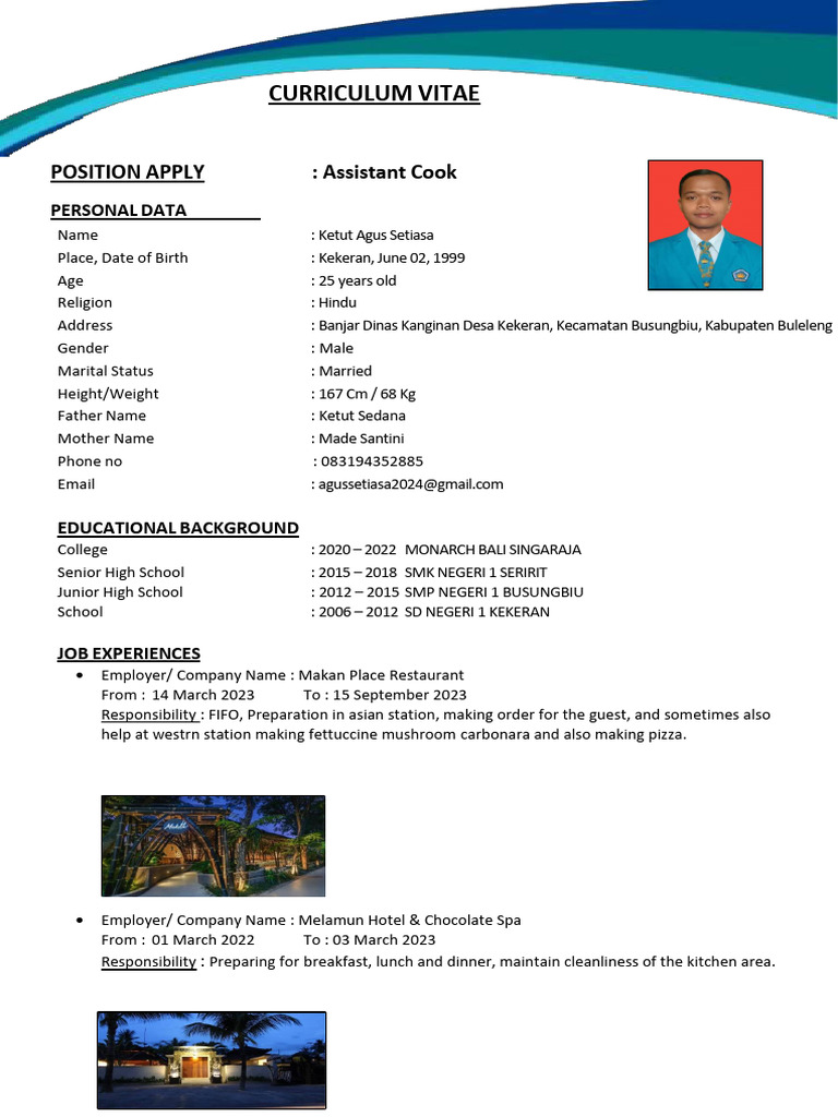FORM CV ICS-1 (1) (2) | PDF