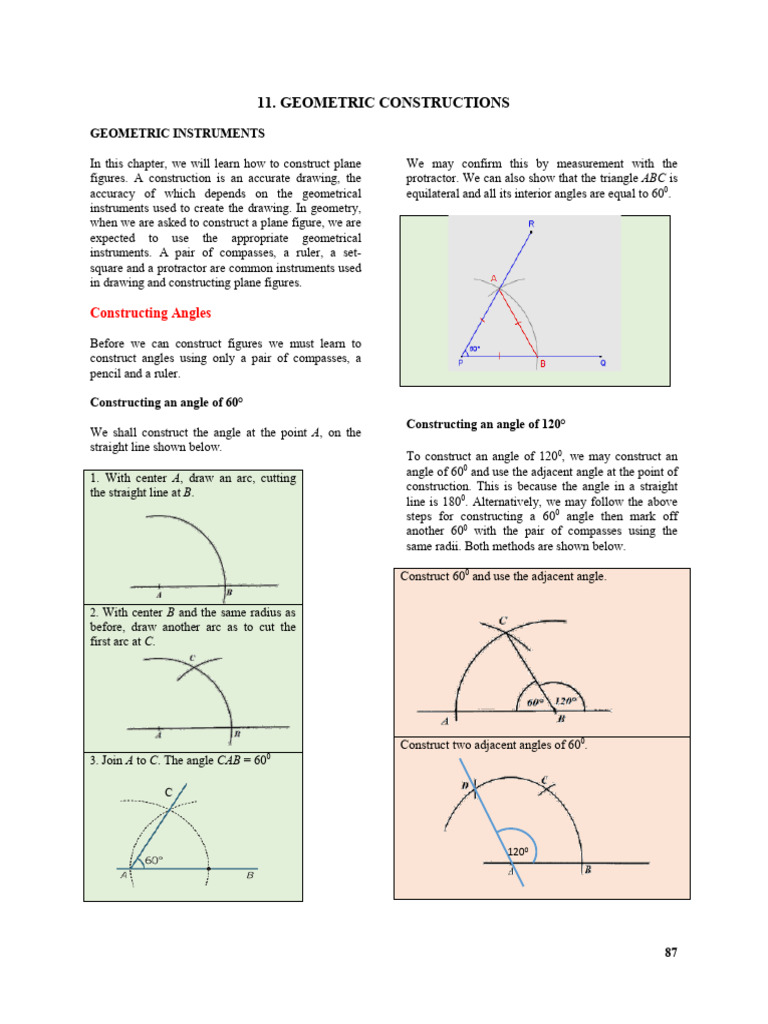Omtrical Constructions | PDF
