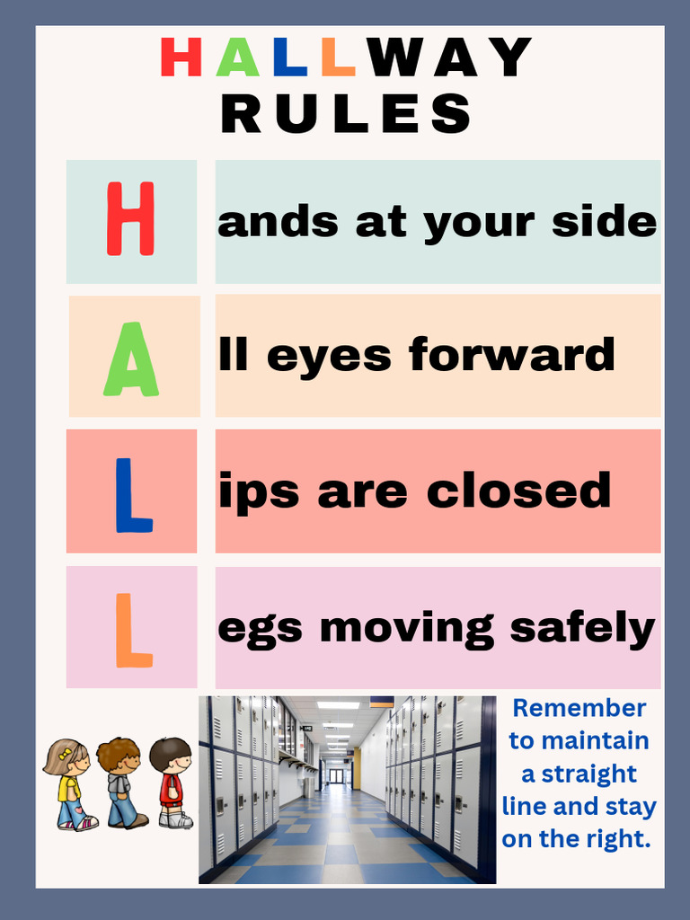 Hallway Rules | PDF