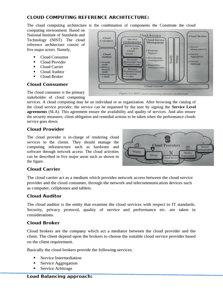 Unit II - Cloud Computing | PDF