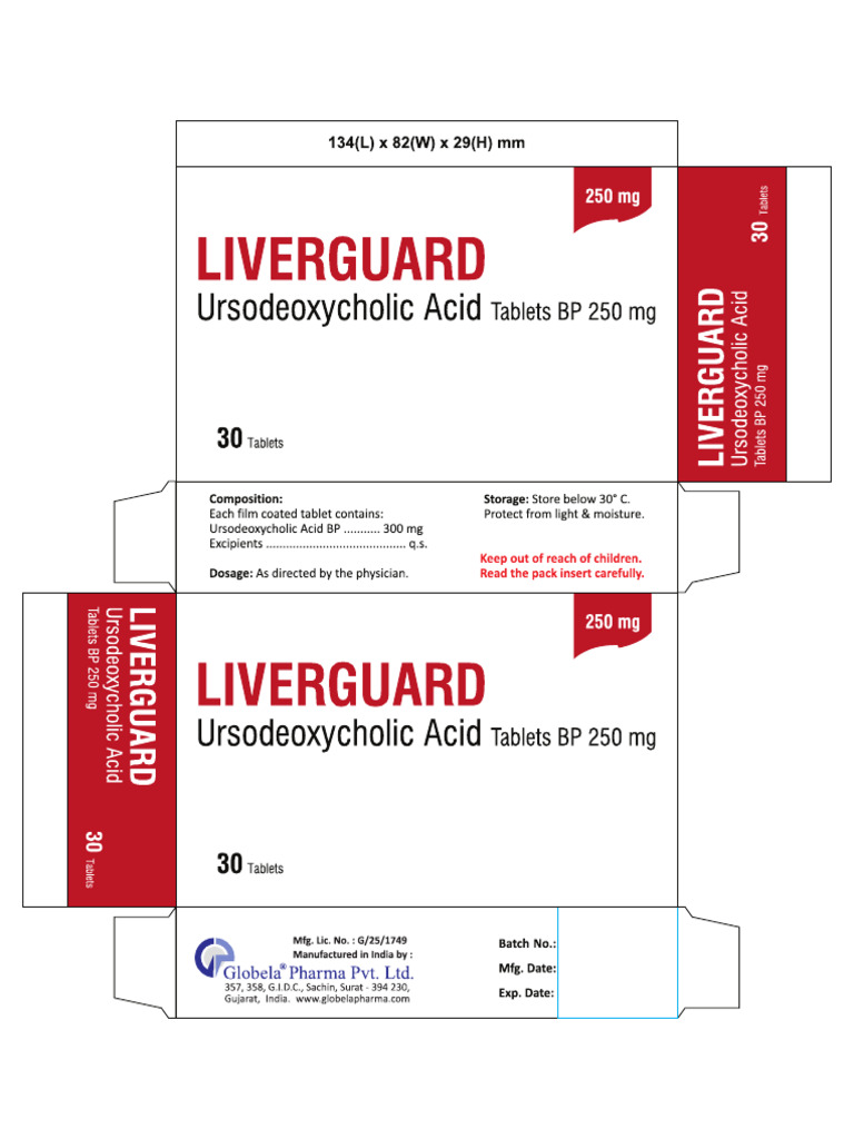 Liverguard 250 MG Artworks | PDF