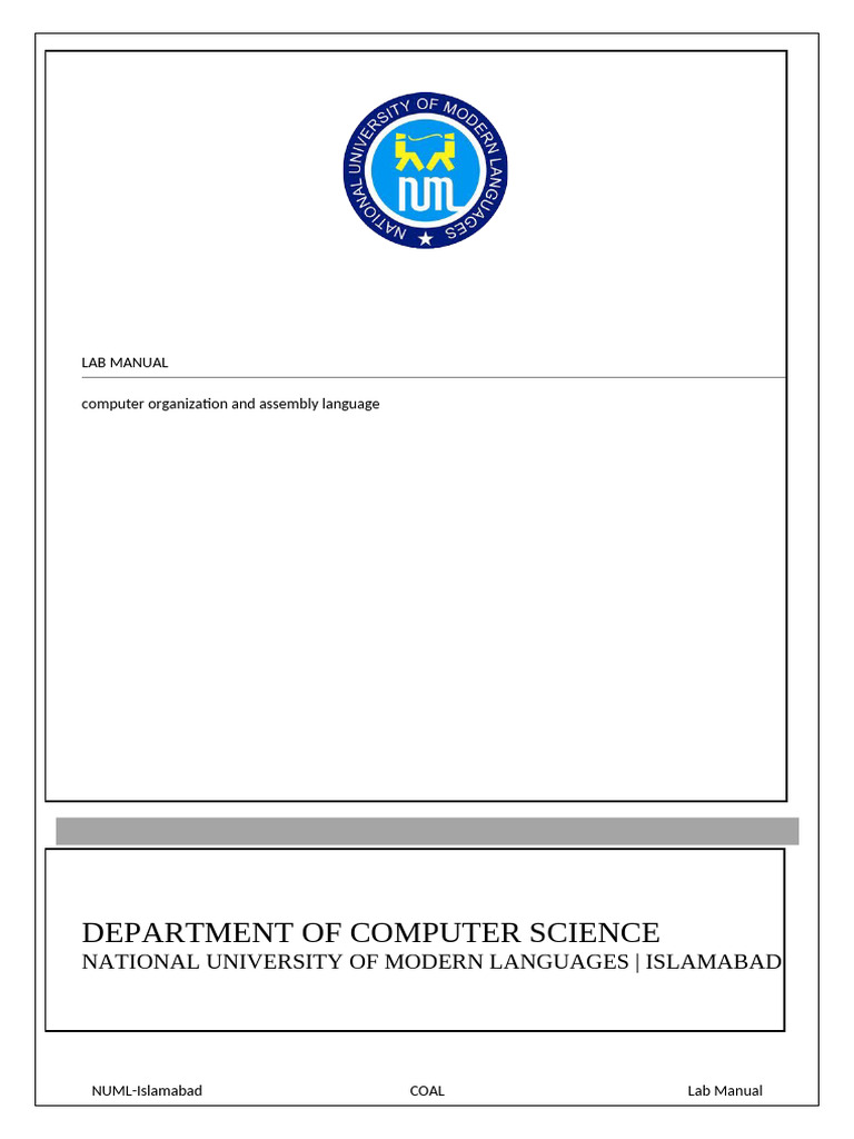 Coal Lab Manual | PDF