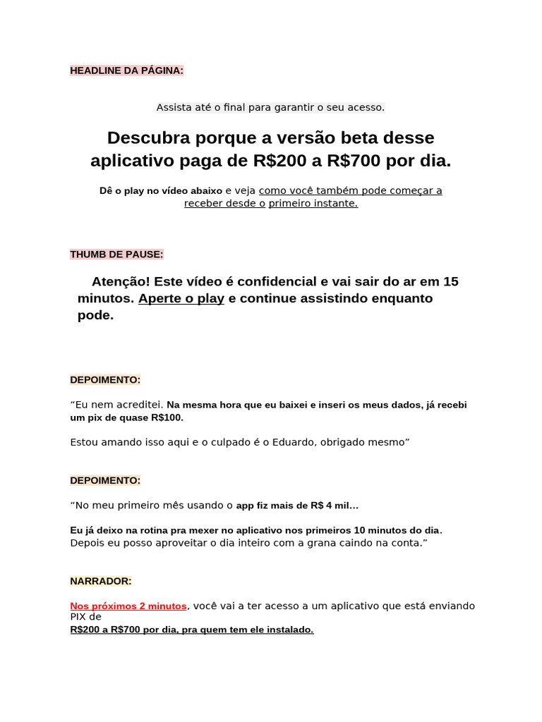 App Beta (BR) (+7D) | PDF