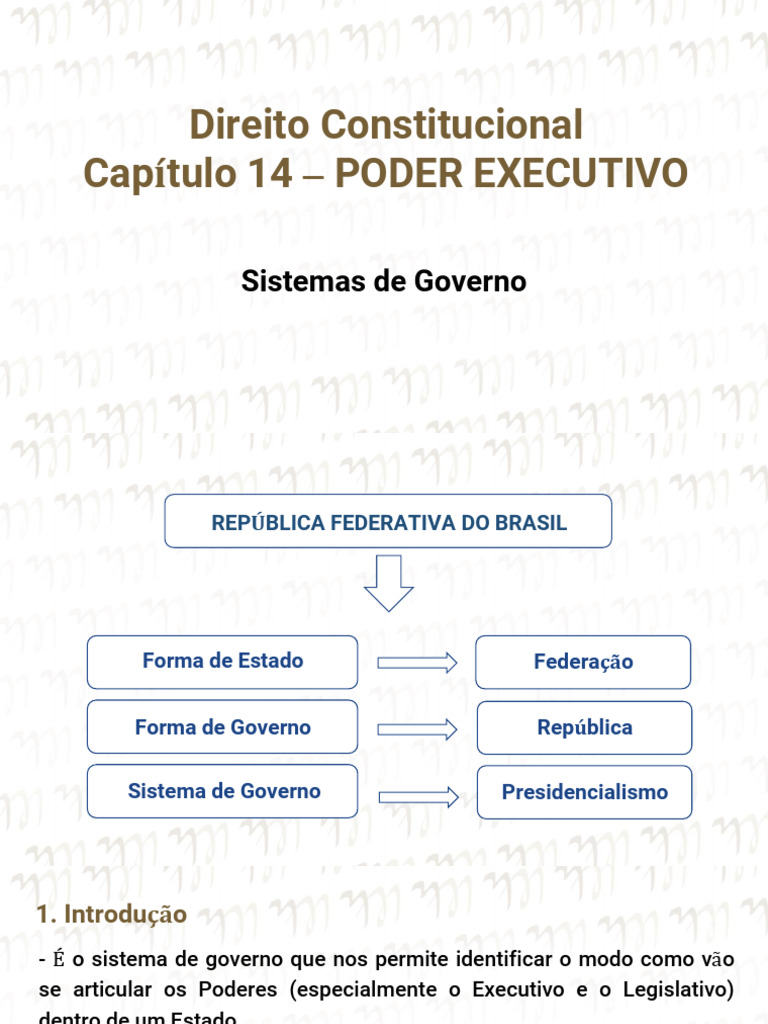 Poder Executivo | PDF