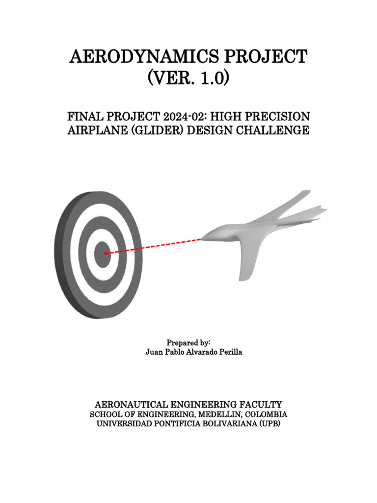 Final Project Aerodynamics 2024-2 | PDF