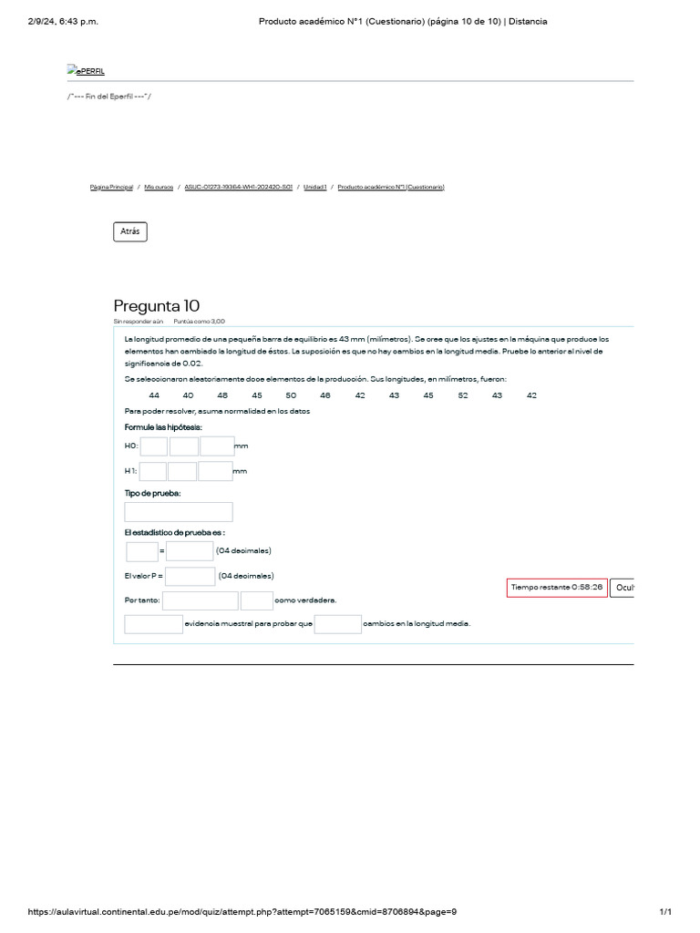 Estadistica Resuelto Nota Aprobatoria 2 de Sep 2024 | PDF