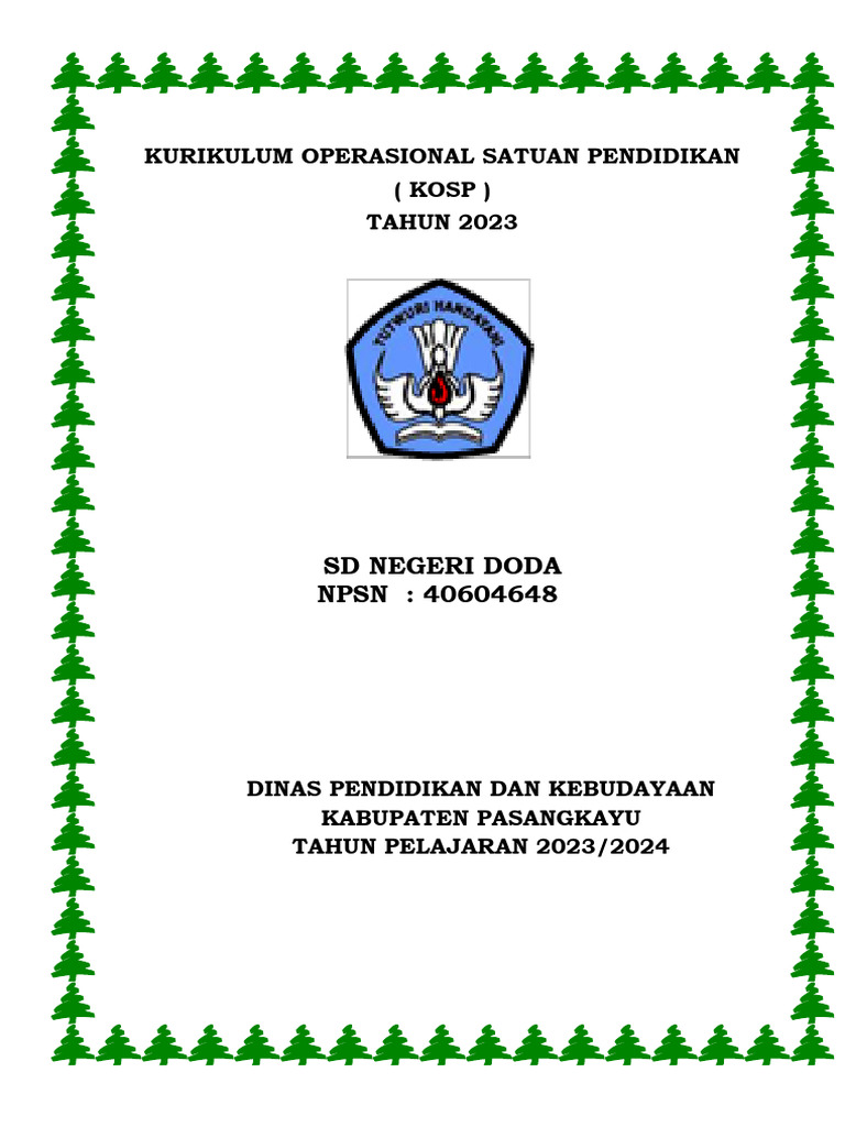Kosp SDN Doda | PDF