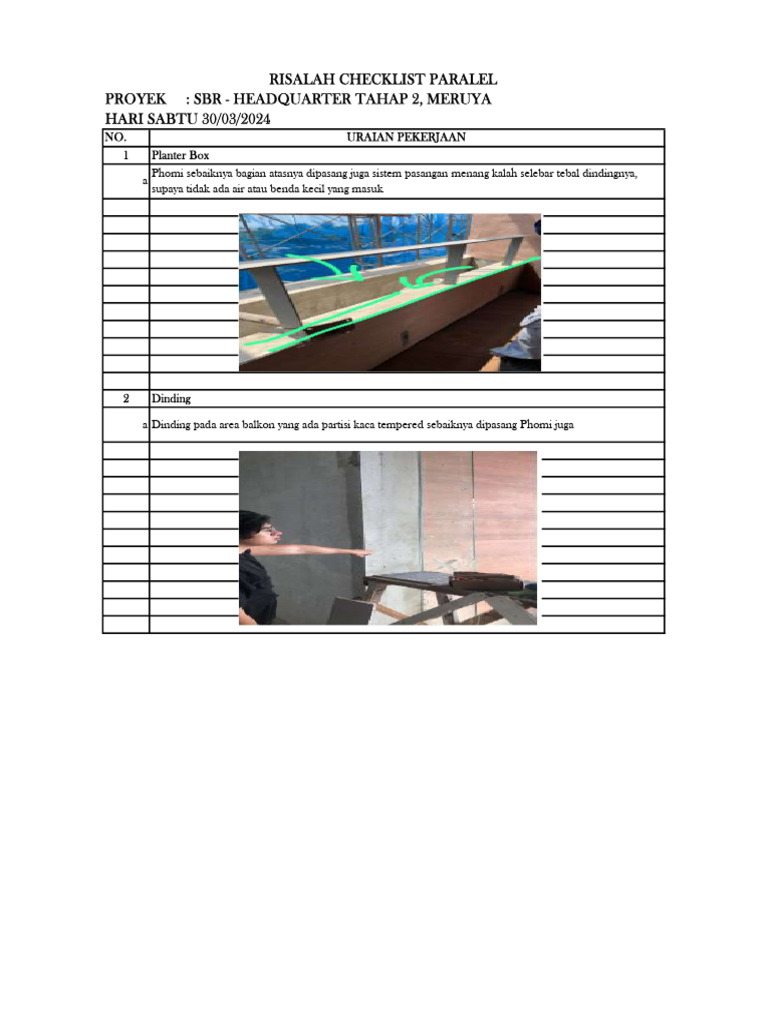 Risalah Cheklis Paralel 30032024 | PDF