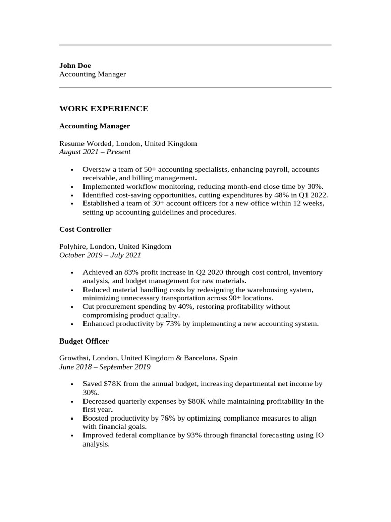 John Doe | PDF